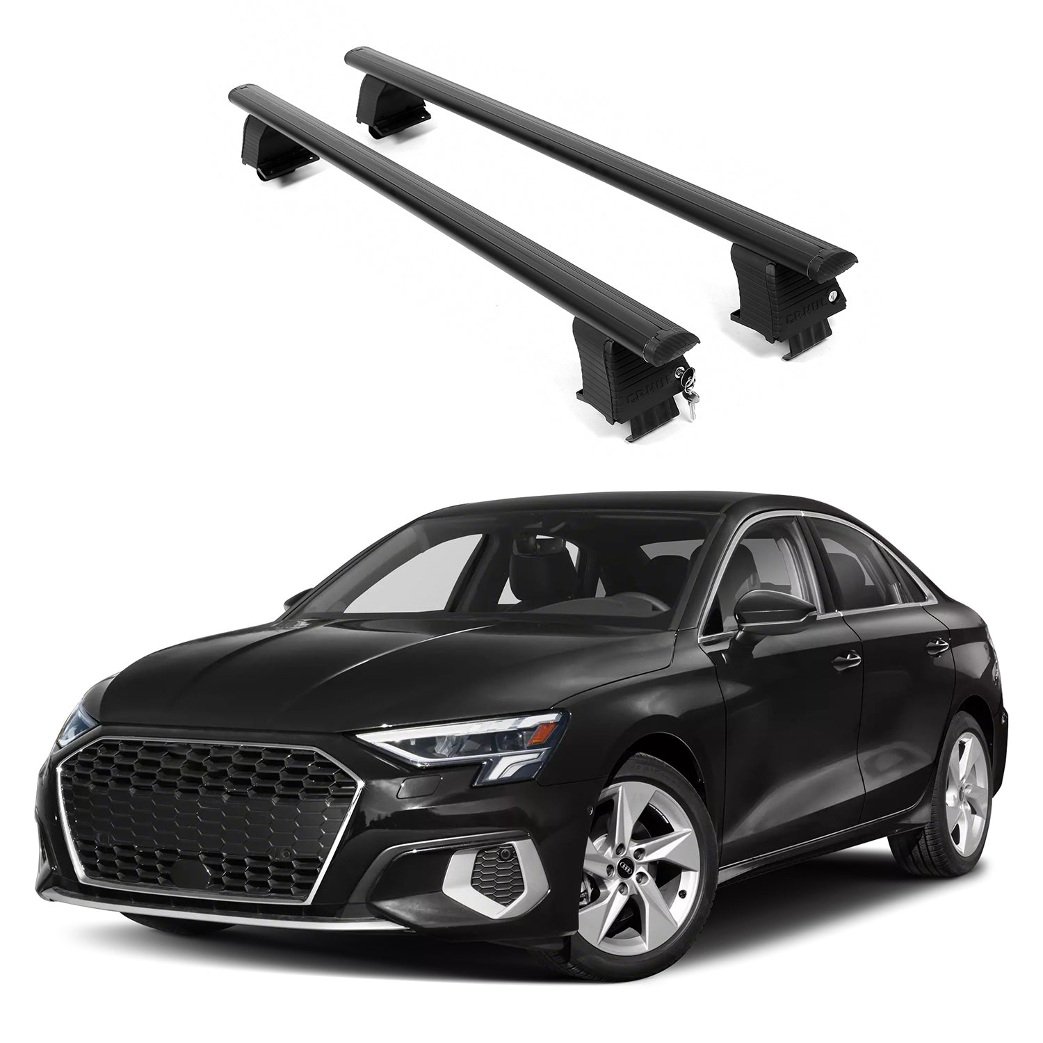 2022-2026 Audi A3 Roof Rack Cross Bars - Erkul Asaf, Window Frame Mount ...