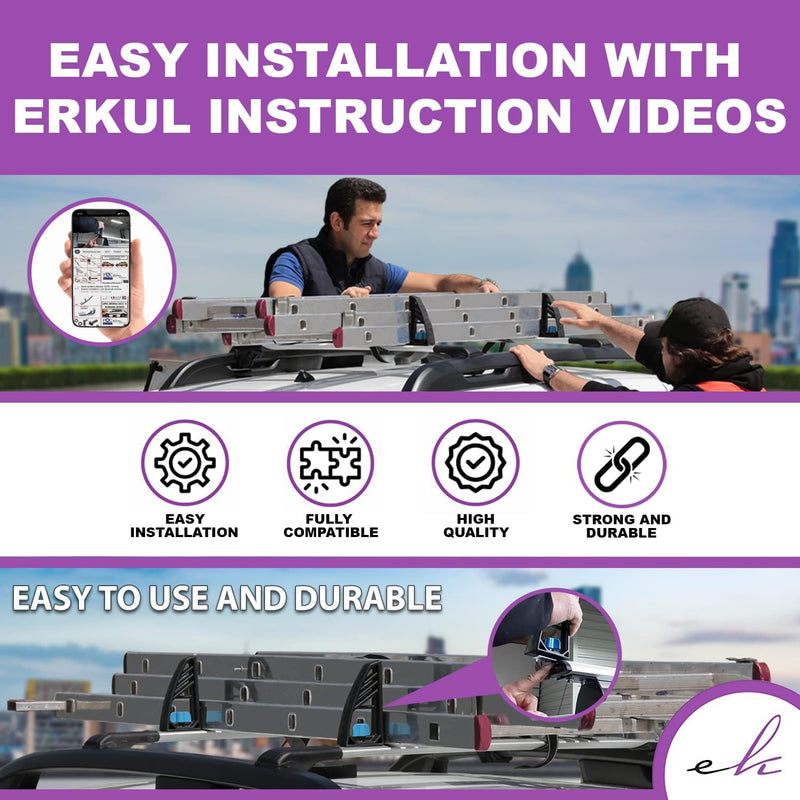 Adjustable Load Stops for Roof Rack Cross Bars | Erkul Auto – ERKUL ...